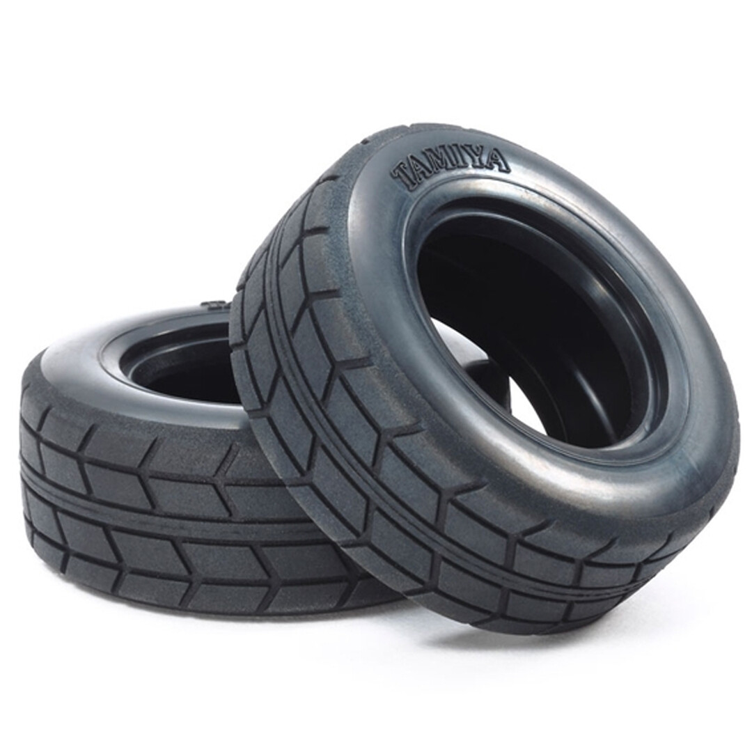 NEW Tamiya 51589 RC On Road Racing Truck Tires (2) FREE US SHIP | eBay