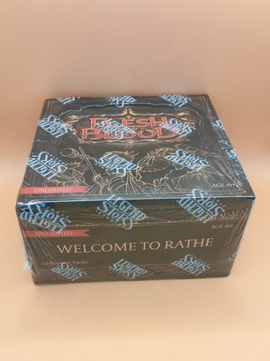 Flesh And Blood - FAB - Welcome to Rathe Unlimited Edition Booster Box ...