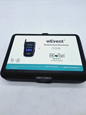 NEW BIOTEL HEART wEvent WIRELESS EVENT MONITOR CARDIO NET LIFE WATCH | eBay