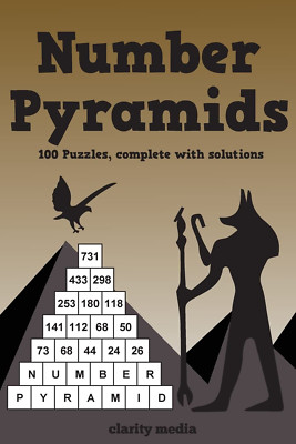 Number Pyramids: 100 Addition Pyramids, Complete with Solutions | eBay UK