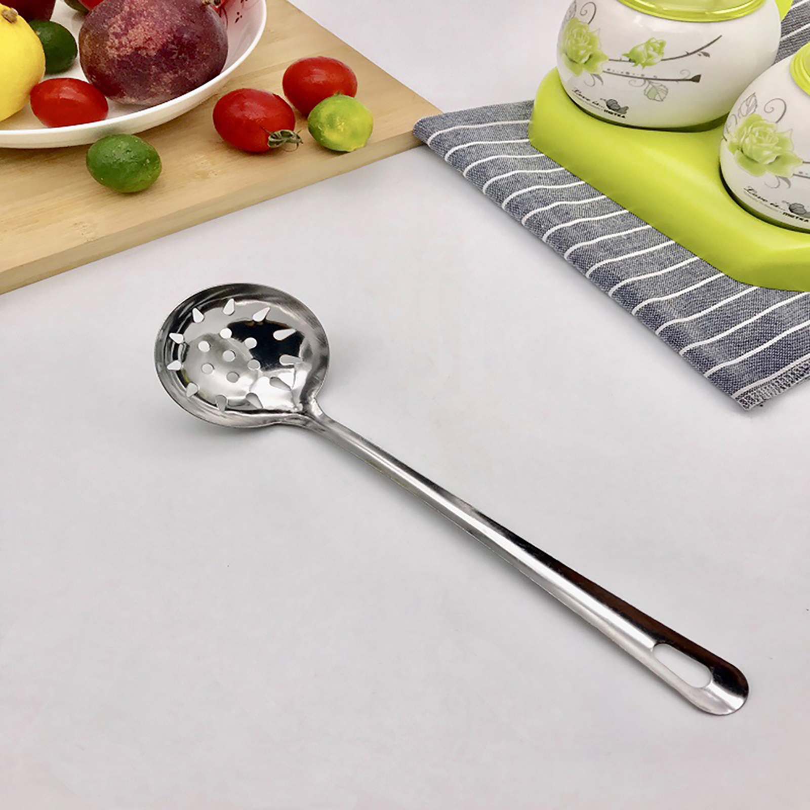 Spoon High Temperature Resistant Anti-scald Stainless Steel Cooking ...