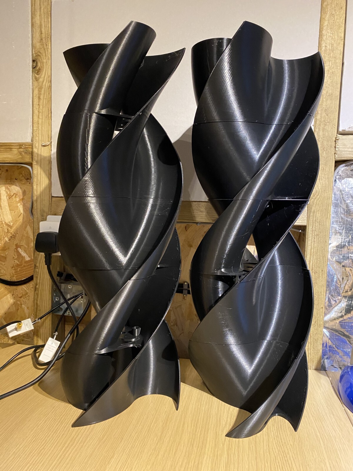 Ugrinsky Vertical Axis Wind Turbine Blades VAWT High Efficiency - 10 ...