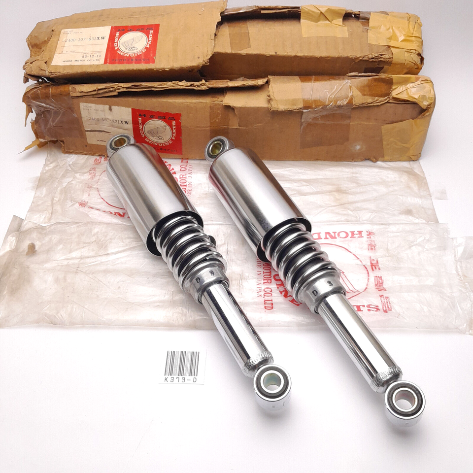 Honda CB100 CB125 CL100 CB125S Rear Shocks Absorber P/N 52400-107-831 ...