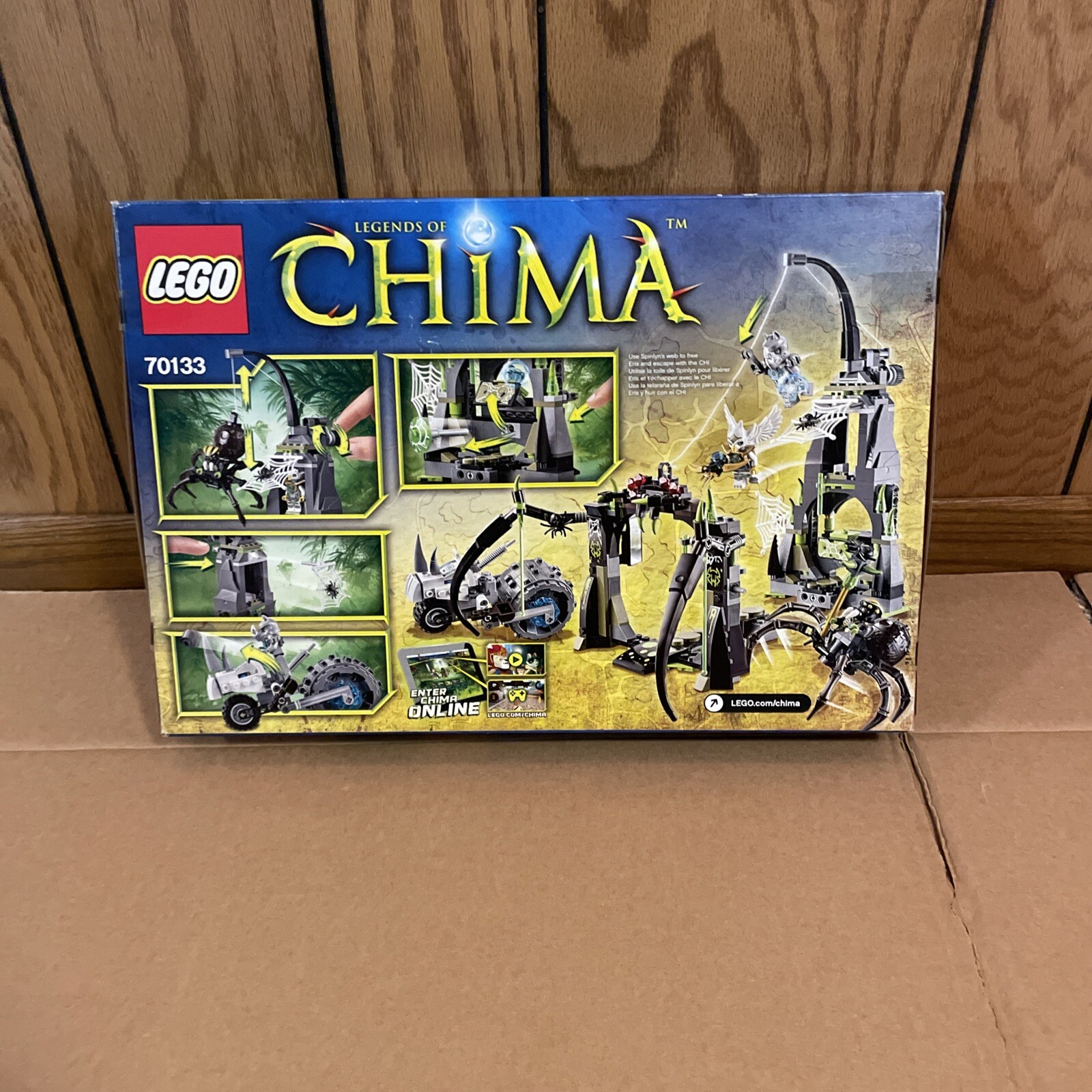 LEGO LEGENDS OF CHIMA: Spinlyn's Cavern (70133) for sale online | eBay