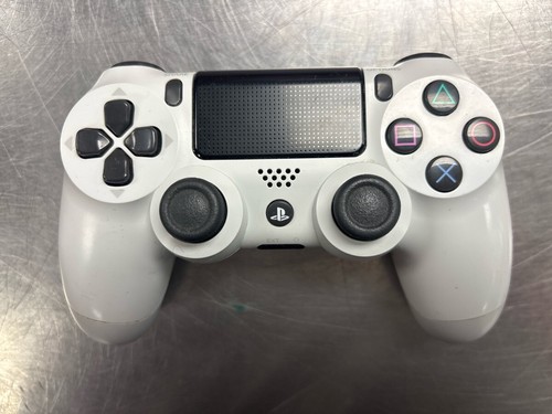 USED SONY PS4 - CONTROLLER - WIRELESS - CUH-ZCT1U WHITE (QUC024887) | eBay