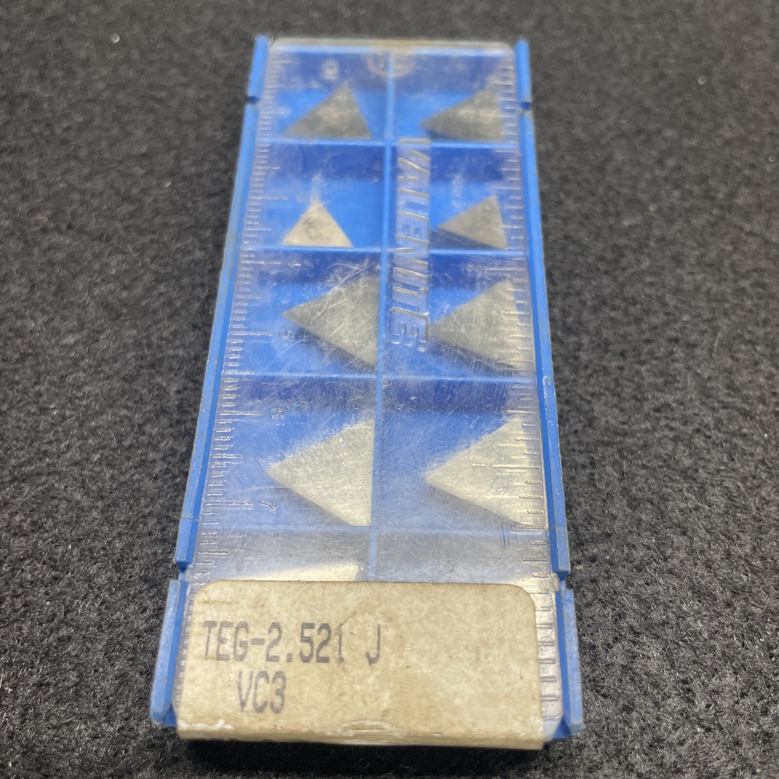 Valenite TEG-2.52 J VC3 Carbide Turning Inserts (Box of 10) | eBay