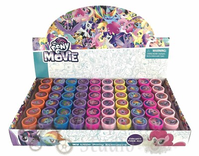 My Little Pony Self Inking Stamps for Kids Goodies Party Favor 60pc ...