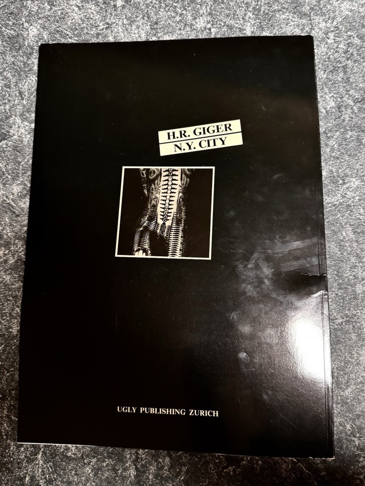 Book - H.R. Giger N.Y. City (Autographed by H.R. Giger himself) | eBay