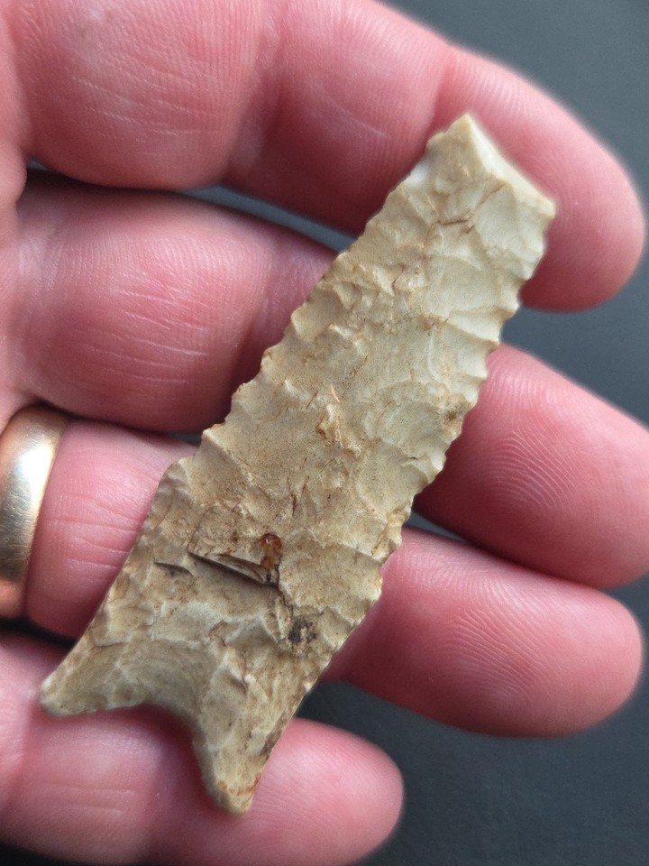 AUTHENTIC DALTON ARROWHEADS INDIAN ARTIFACTS STONE TOOLS NICE POINTS | eBay