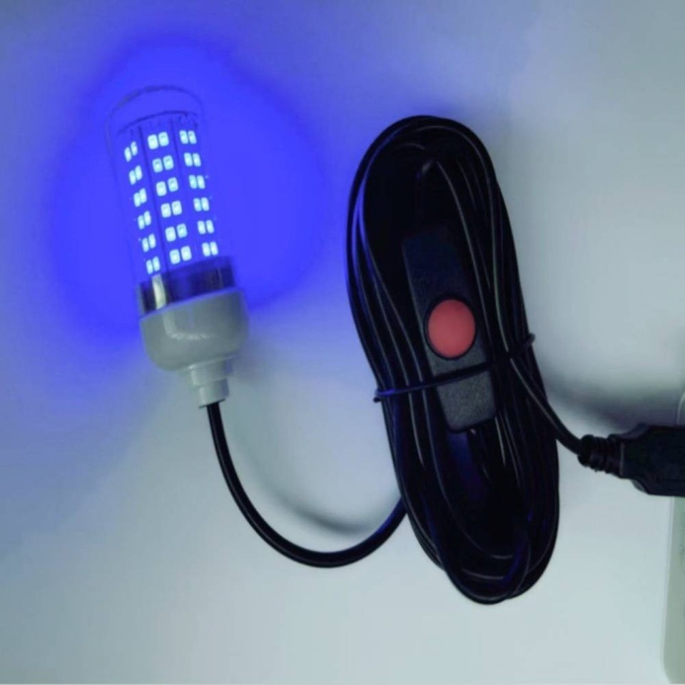 LED Fishing Light Fish Finder Lamp Long Service Life Portable Fishing ...