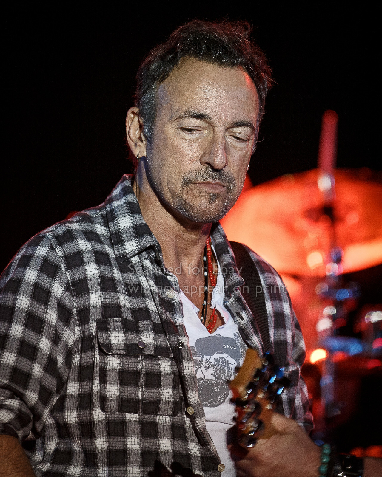 Bruce Springsteen - Original 8x10 concert photo from 2014 Pose 1 | eBay