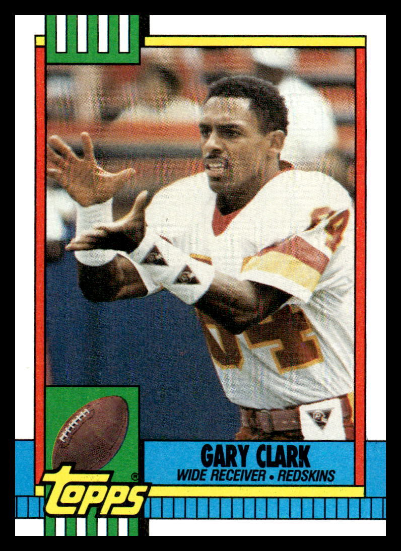 1990 Topps Gary Clark #128 Washington Redskins Football Card | eBay