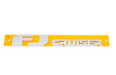 TOYOTA Genuine Rear Door Emblem Badge 07-14 FJ CRUISER 75445 - 35080 ...