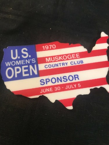 OK Muskogee Oklahoma-Country Club-U.S. Women's Open-Sponsor Badge (E ...