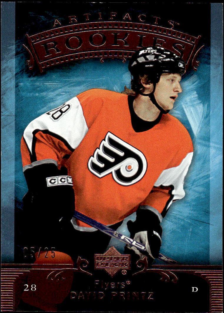 2006-07 Upper Deck Artifacts - David Printz #209 Bronze /25 (RC) for ...