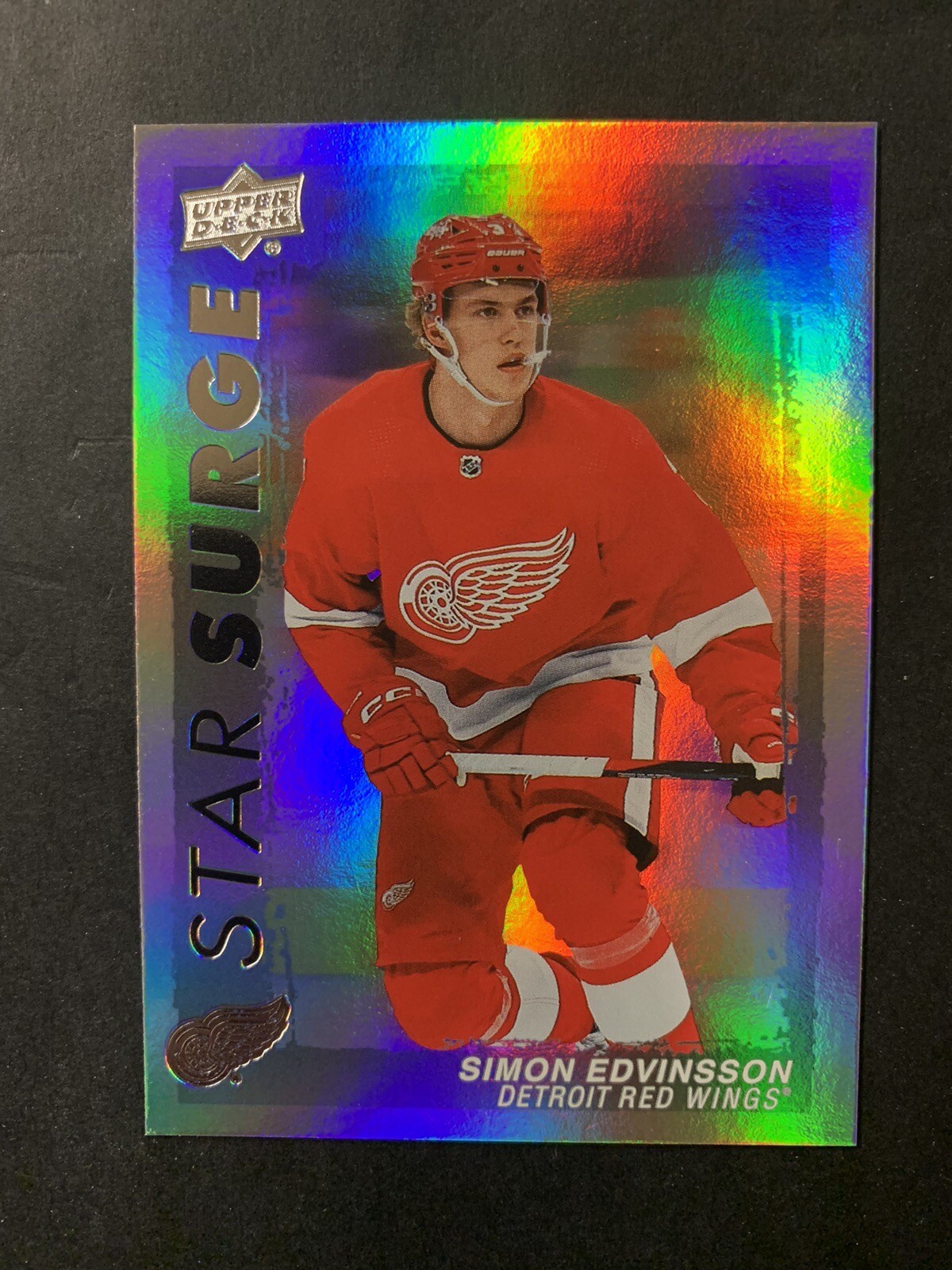 Simon Edvinsson 2023-24 Upper Deck Series 1 Star Surge #SS-13 Rookie | eBay