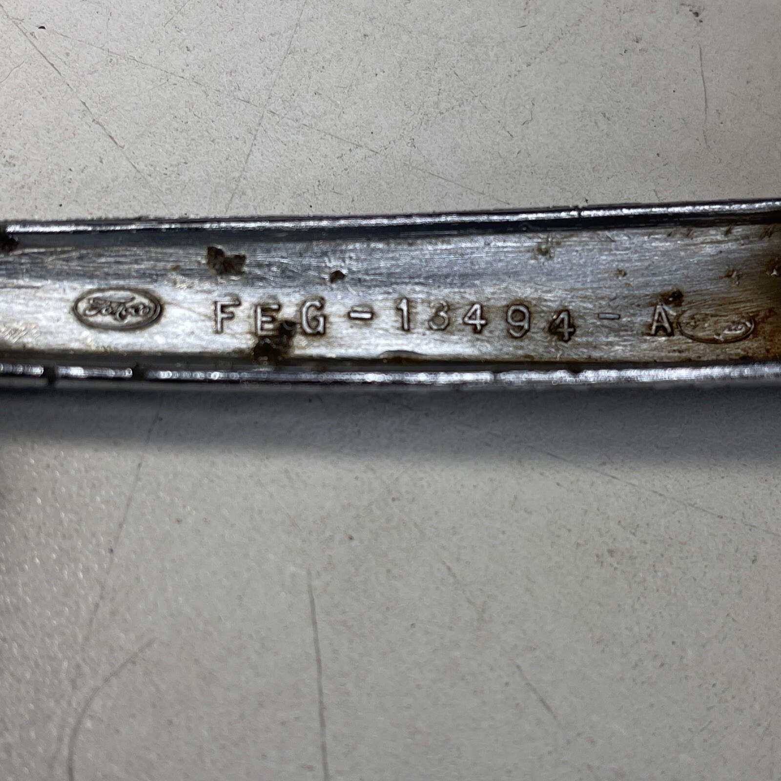 1957 Ford Fairlane Tail Fin Extension Molding FEG-13494-A z5 | eBay