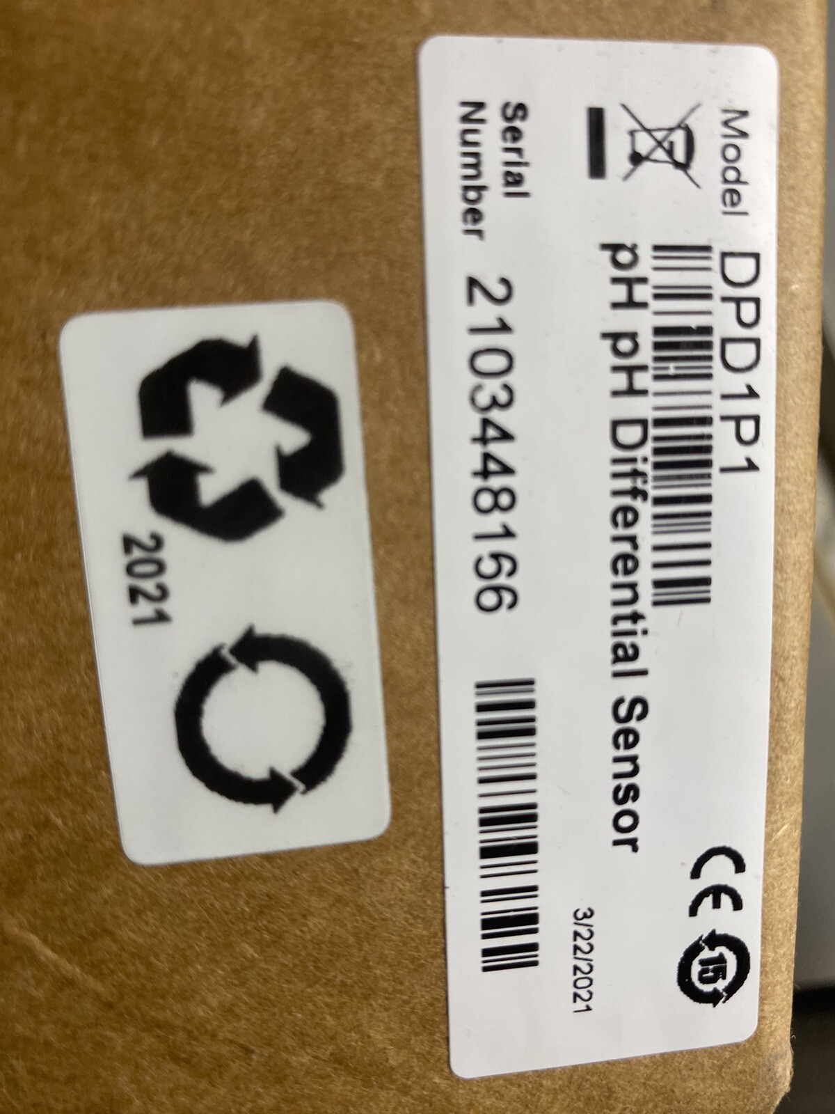 Hach DPD1P1 Digital pH Differential Sensor pulled from service | eBay