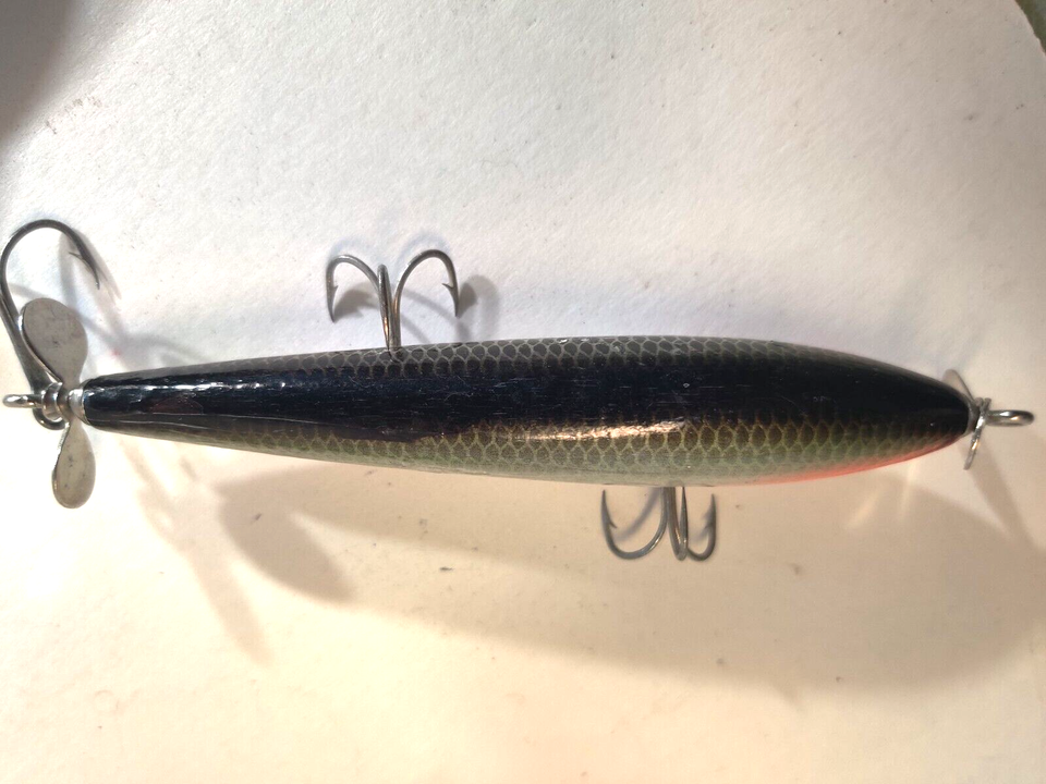 Vintage Smithwick Devils Horse Wooden Fishing Lure | eBay