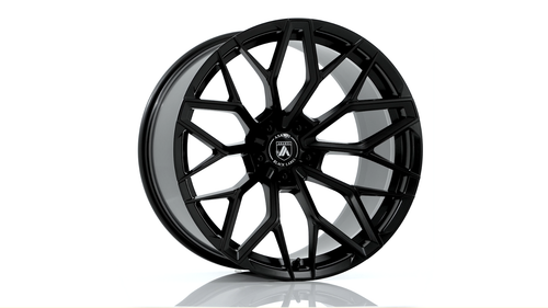 Set 4 Asanti Black ABL-39 Mogul 20x12 5x115 Satin Black Wheels 20" 6mm ...