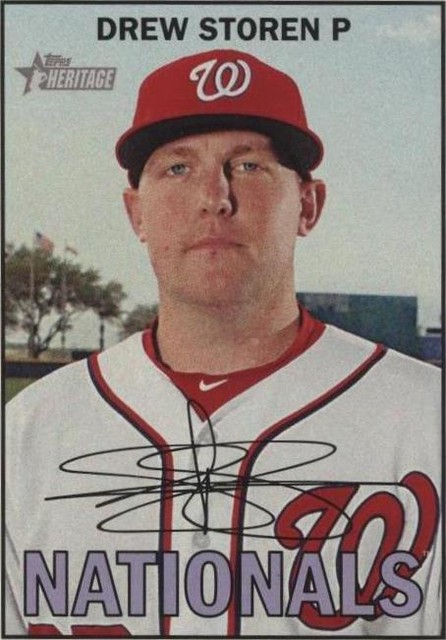2016 Topps Heritage - #379 Drew Storen for sale online | eBay
