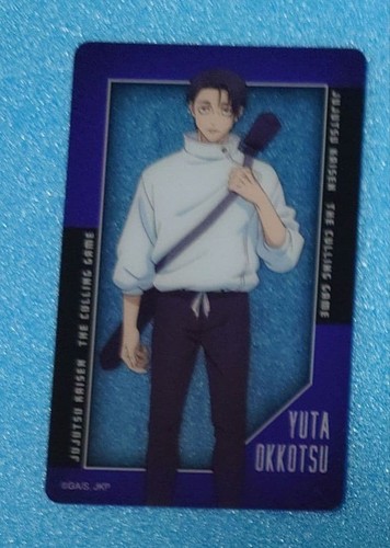 Jujutsu Kaisen Death Painting Arc Clear Card Yuuta Okkotsu Set Used | eBay