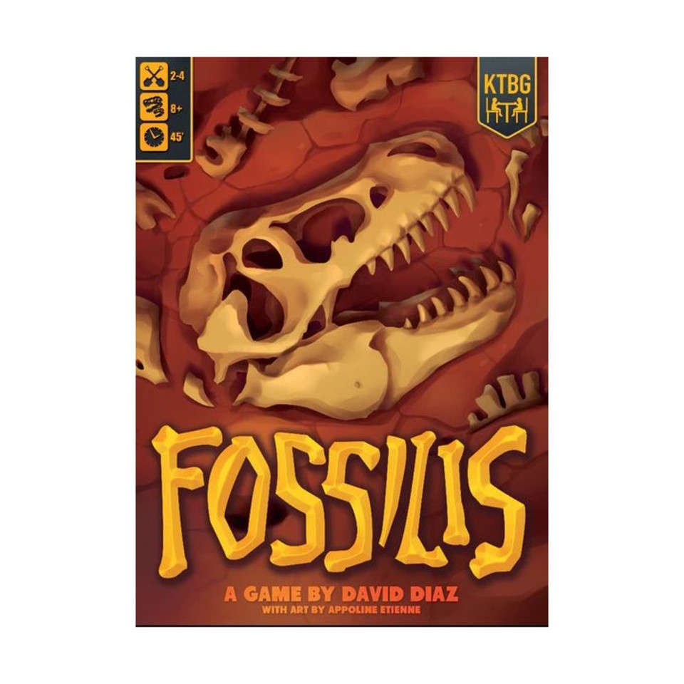 Kids Table Boardgame Fossilis (Kickstarter Ed) Box EX/NM | eBay
