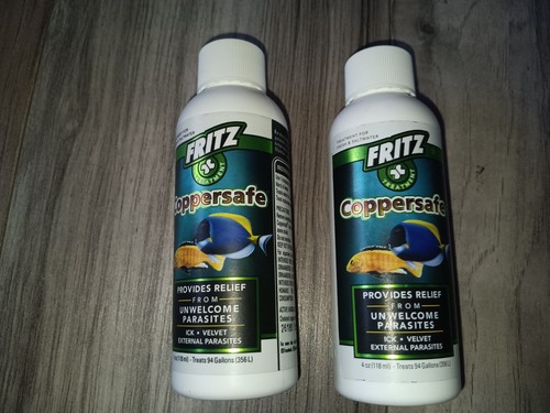 Fritz Bactershield And Coppersafe And Api General Cure & Fin Body Cure ...
