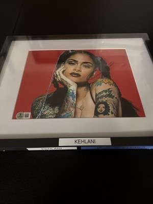 Kehlani (Beautiful) 8x10 Rare Autographed Photo Matted W Beckett Cert ...
