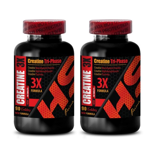 Explosive Strength Formula - CREATINE 3X - Ultimate Endurance Blend ...