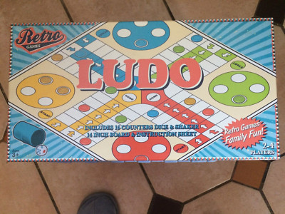 Ludo | Retro Board Game | Age 3+ | 2-4 players | eBay UK