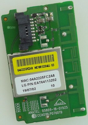 LG 65UM6950DUB TV WiFi Module EAT64113202 LGSWFAC81, 04A2225FC2A8 | eBay