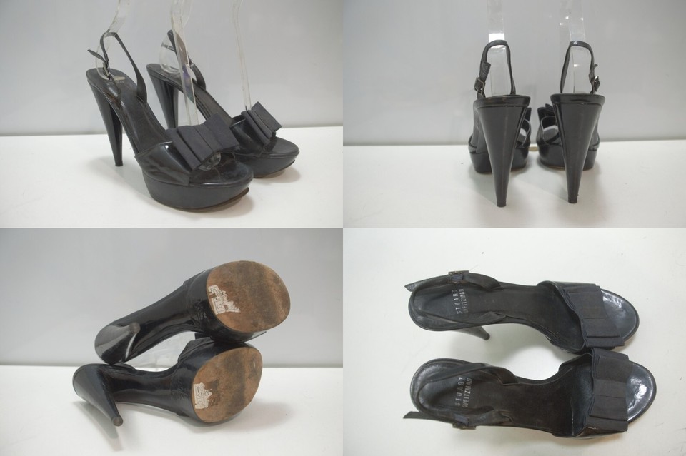 Stuart Weitzman Patent Leather Heels 39.5 | eBay