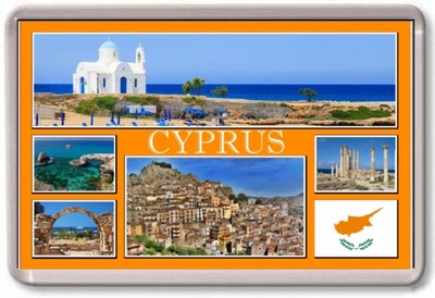 FRIDGE MAGNET - CYPRUS - Large - TOURIST | eBay UK