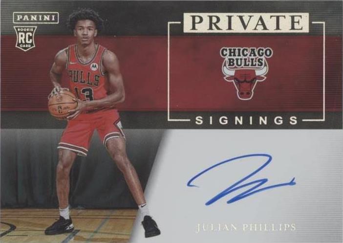 2023-24 Panini NBA Hoops - Private Signings Julian Phillips #PS-PLP (AU ...