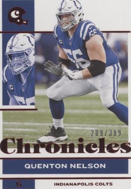 2021 Panini Chronicles - Quenton Nelson #43 Red /399 for sale online | eBay