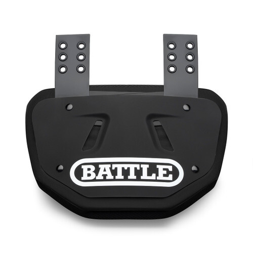 Battle Sports Protective Football Back Plate - Black/White | eBay