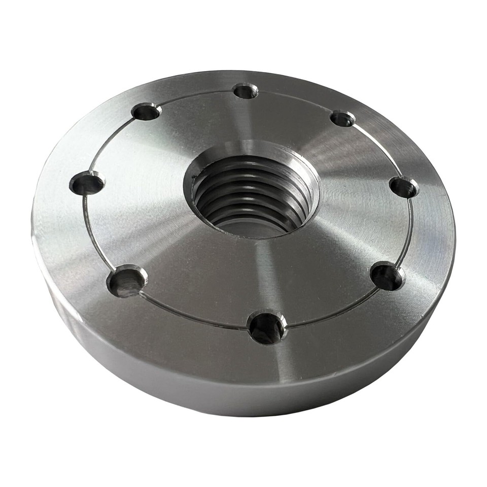 3" Woodworking Lathe Faceplate for 1" x 8TPI Spindle Thread Woodworking ...