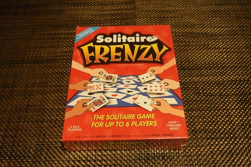 Solitaire Frenzy Card Board Game (2002) Jax BRAND NEW | eBay