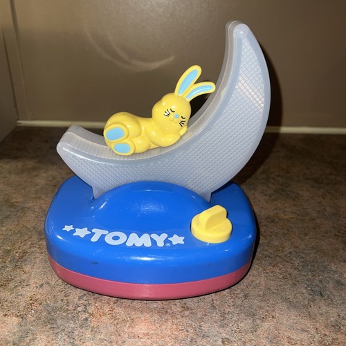 Vintage 1993 Tomy Blinkie Bunny Music Box With Light Tested Works | eBay