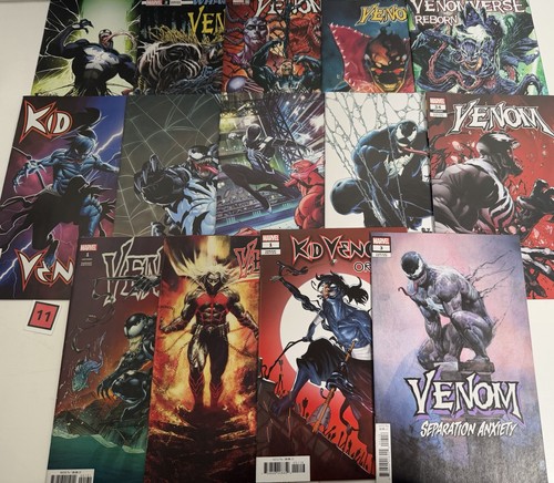 HUGE VENOM #1 SET OF 14 1:100 1:25 VARIANT MARVEL COMIC LOT VENOM MIX ...