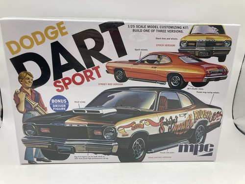 NEW SEALED MPC '75 DODGE DART SPORT Model Kit #798 Build 1 of 3 w ...