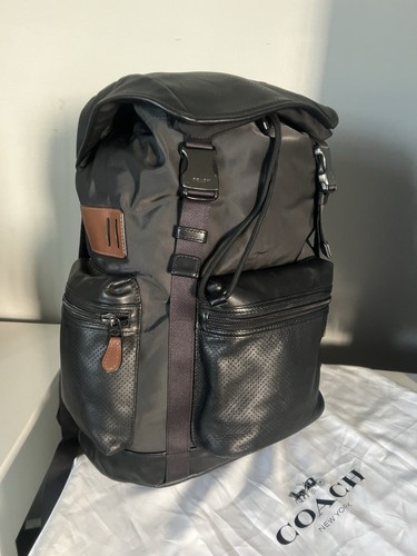 Coach Terrain Trek Perforated Leather | eBay