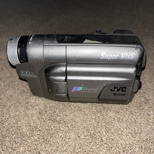 JVC GR-SXM520U SUPER VHS-C CAMCORDER 400X DIGITAL ZOOM Z2-2(5) NOT ...