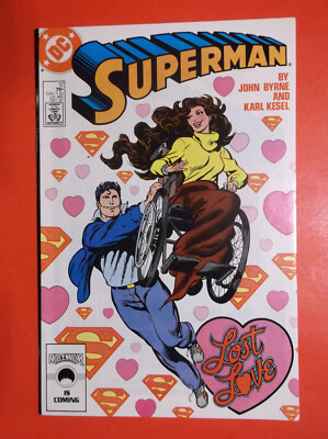 SUPERMAN (2nd series) # 12 - VF/NM 9.0/9.2 - 1st LORI LEMARIS APP ...