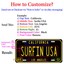 Any State Any Color Customized Aluminum LICENSE PLATE TAG Auto ATV ...