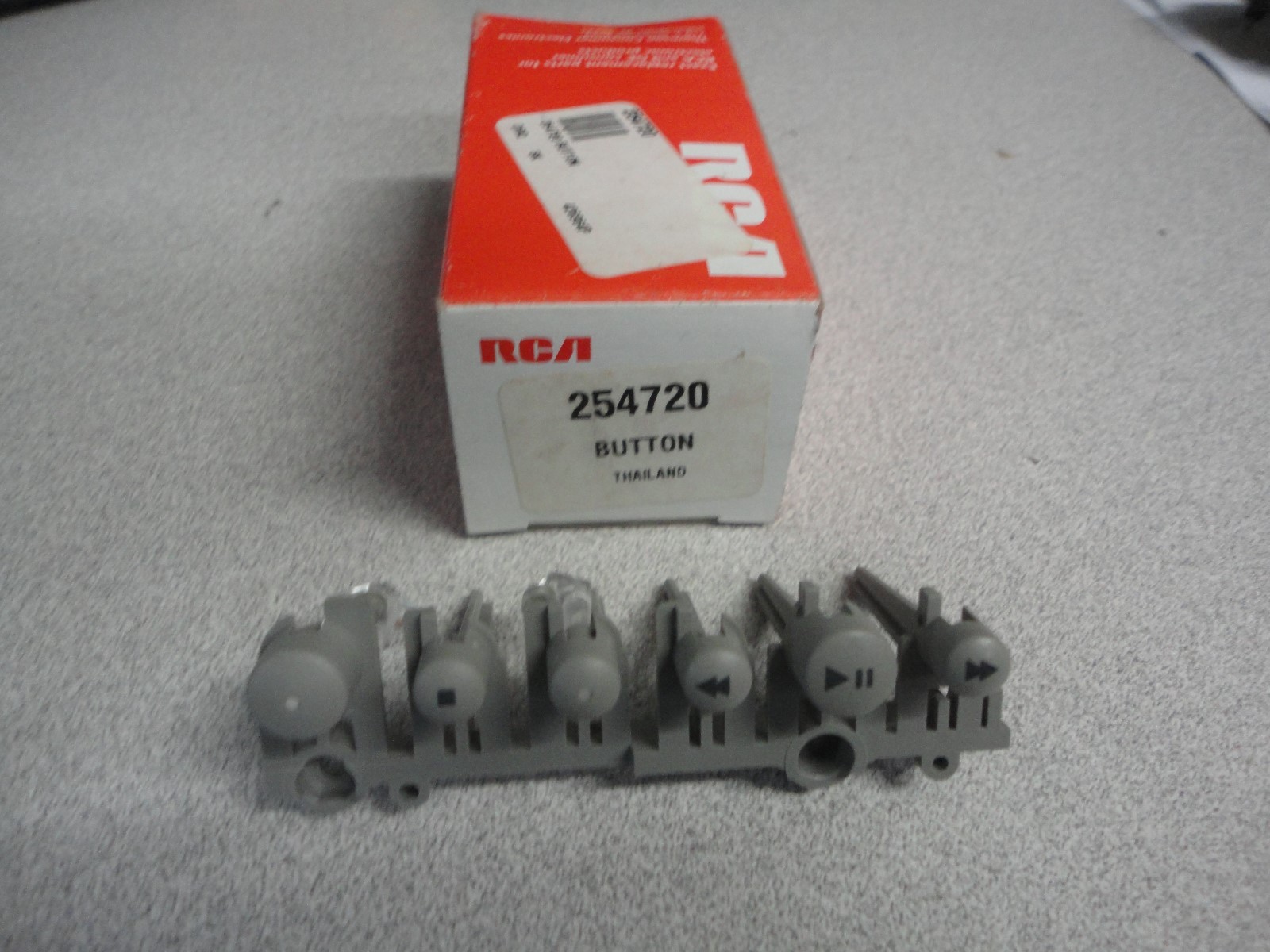 RCA BUTTON ASSEMBLY OEM 254720 USED IN VARIOUS MODEL NUMBERS | eBay
