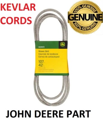 Genuine John Deere Mower Deck Belt 42 in GX20072 | eBay