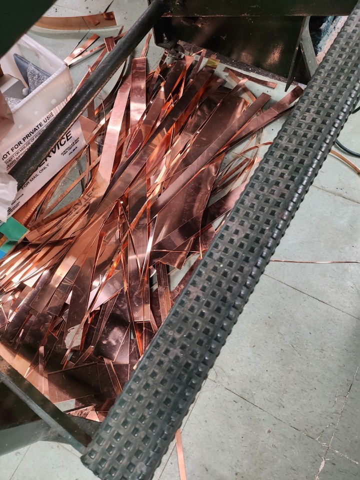 scrap copper sheet metal 1 POUND C110 pure copper 16 ounce 22 gauge | eBay