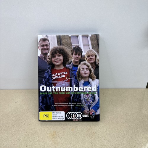 Outnumbered Series 1 2 3 (Box Set, DVD, 2011) Region 4 - 5 Discs (dvd 2 ...